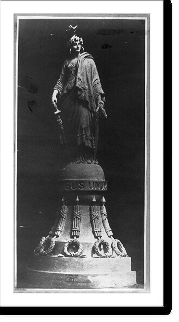 Historic Print, Capitol Dome, Statue of Freedom model, 16" x 20 ...