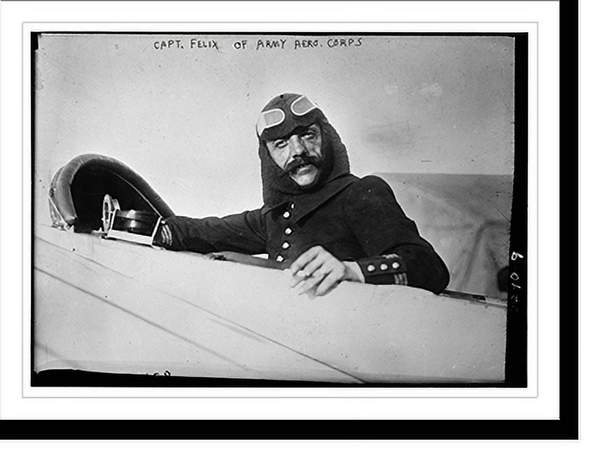 Historic Print, Capt. Felix of Army Aero. Corps., 16" x 20" - Walmart.com