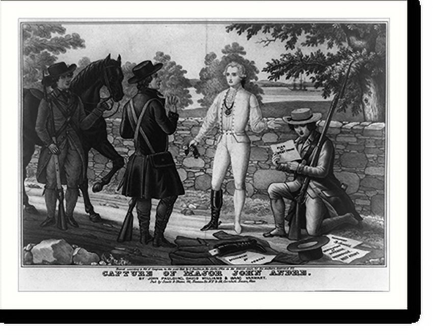 Historic Print, Capture of Major John Andre by John Paulding, David ...