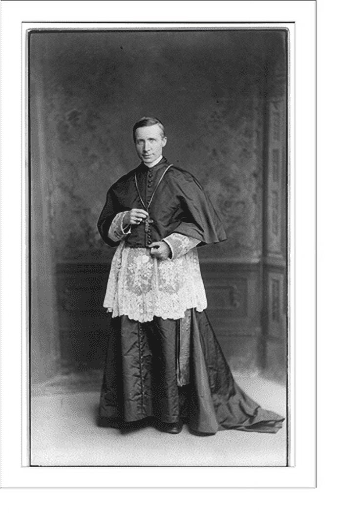 Historic Print, [Cardinal James Gibbons, full-length portrait, standing ...