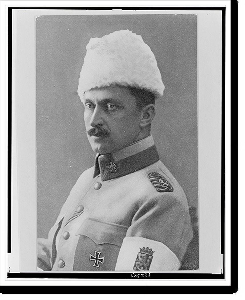 Historic Print, [Carl Gustaf Emil von Mannerheim, two head-and ...