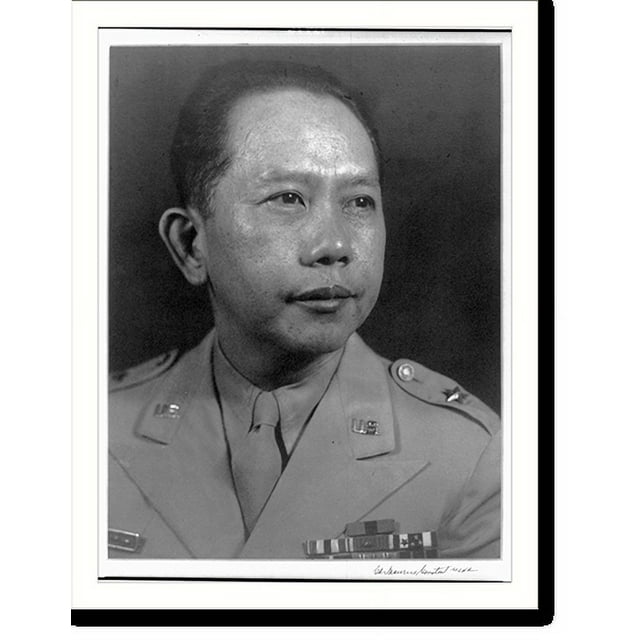 Historic Print, [Carlos P. Romulo, bust, facing front], 18" x 24 ...