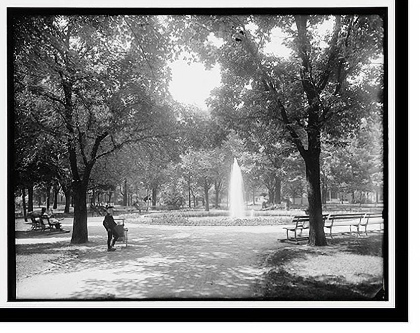 Historic Print, Cass Park, Detroit - 2, 16" x 20" - Walmart.com