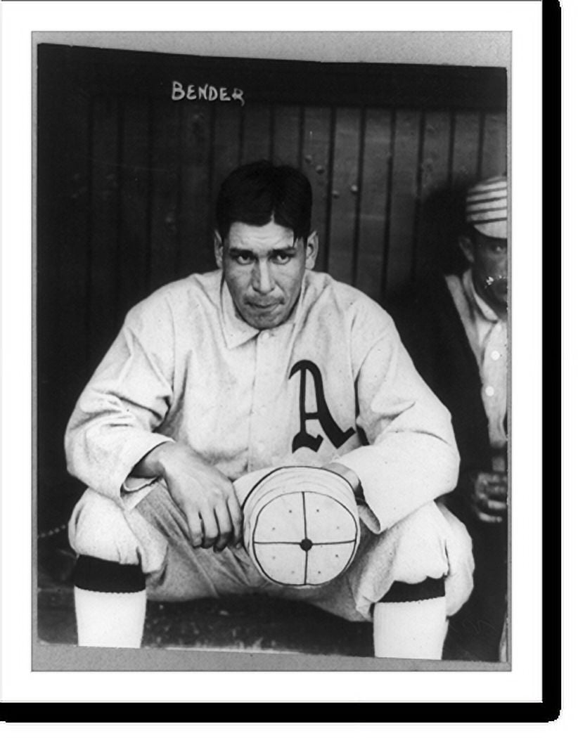 Historic Print, [Charles Albert (Chief) Bender, of the Philadelphia ...