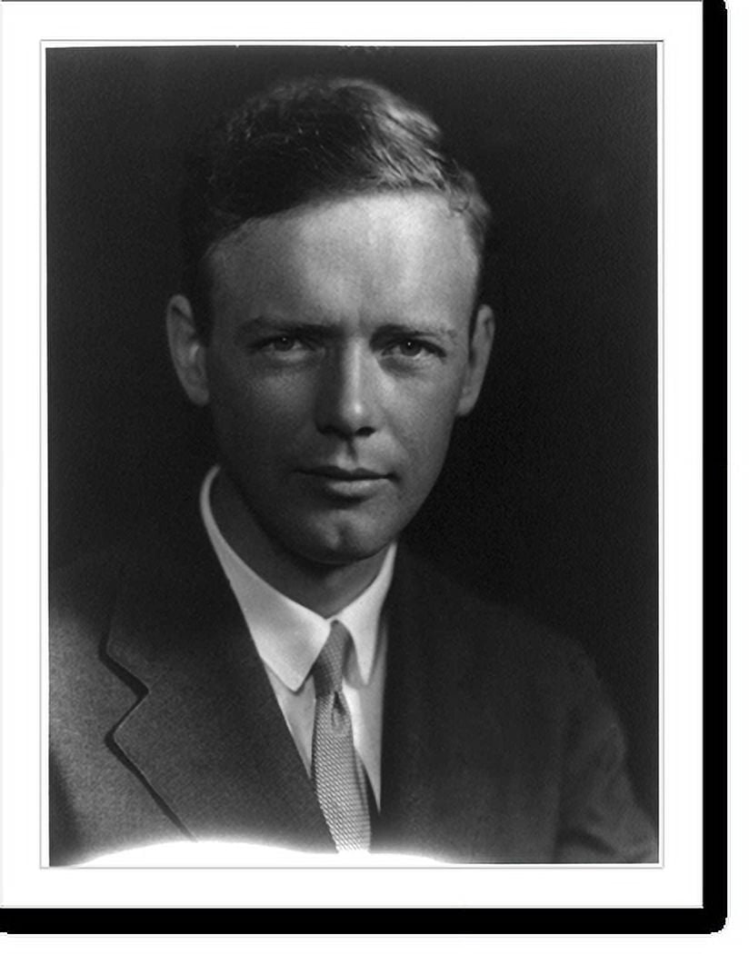 Historic Print, [Charles Augustus LIndbergh, 1902-1974, bust portrait ...