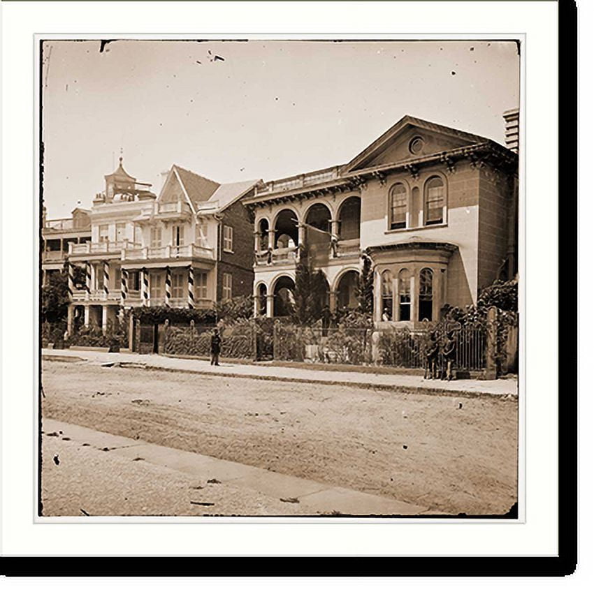 Historic Print, Charleston South Carolina. Headquarters of Gen. John P ...