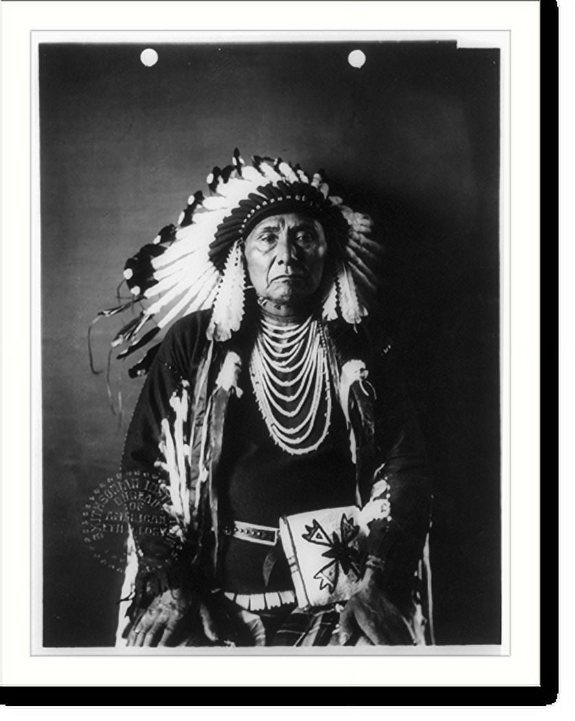 Historic Print, [Chief Joseph, ca. 1840-1904 half-length portrait ...