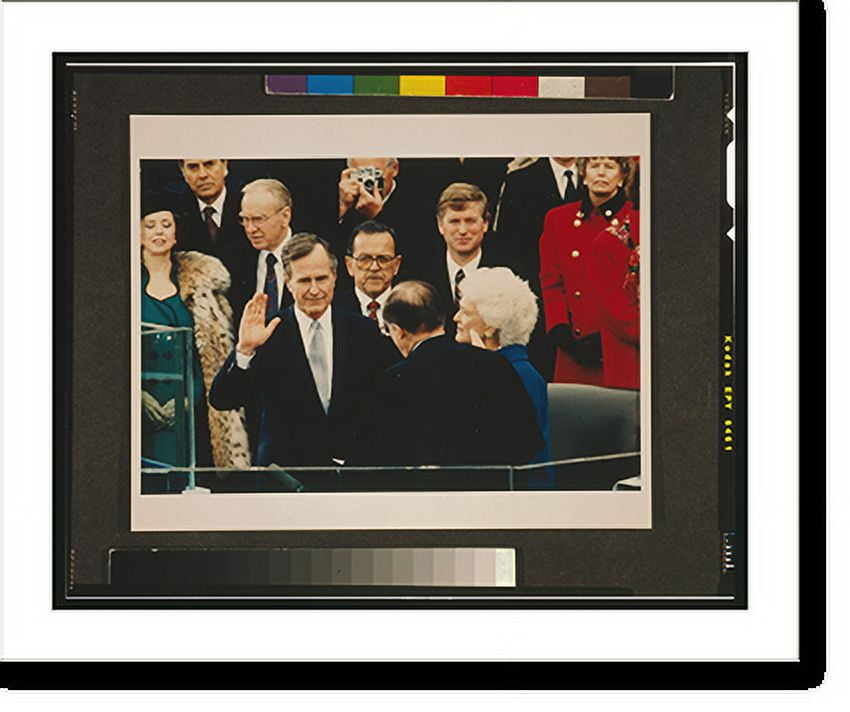 Historic Print, [Chief Justice William Rehnquist administering the oath ...