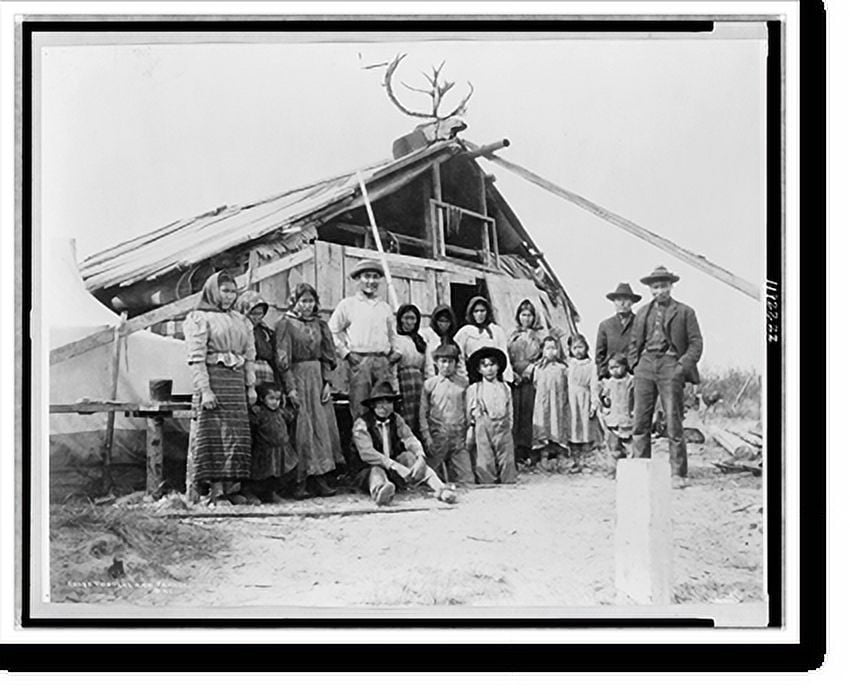 Historic Print, Chief Thomas and family, 18" x 24" - Walmart.com