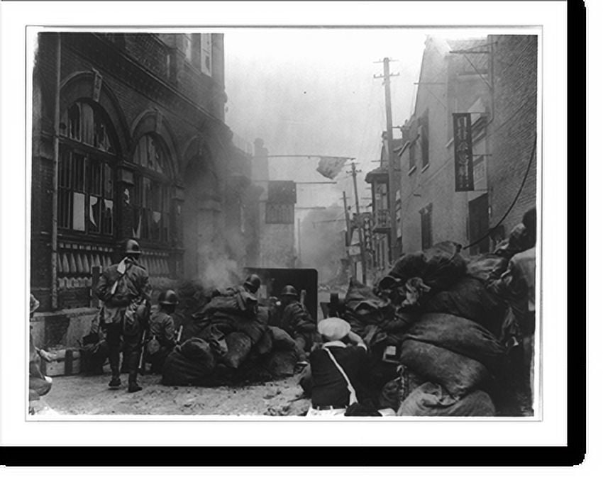 Historic Print, [China, 1937. Japanese military activities. Chinese ...