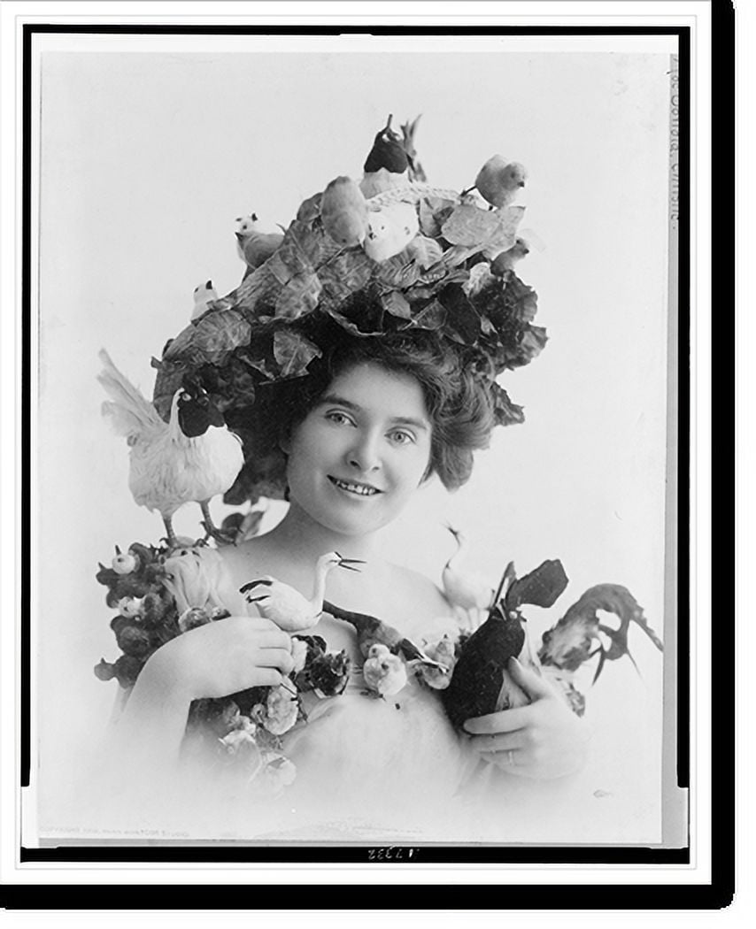 Historic Print, [Christie MacDonald, half-length portrait, facing front ...