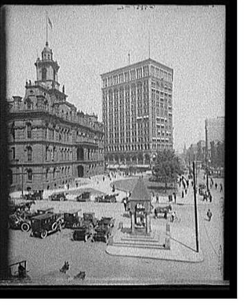 Historic Print, [City Hall and Majestic Building, Detroit, Mich.] - 4 ...