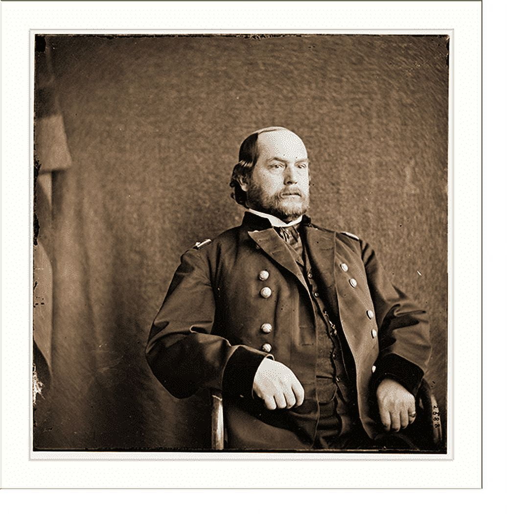 Historic Print, City Point Virginia. General Rufus Ingalls U.S.A., 16 ...