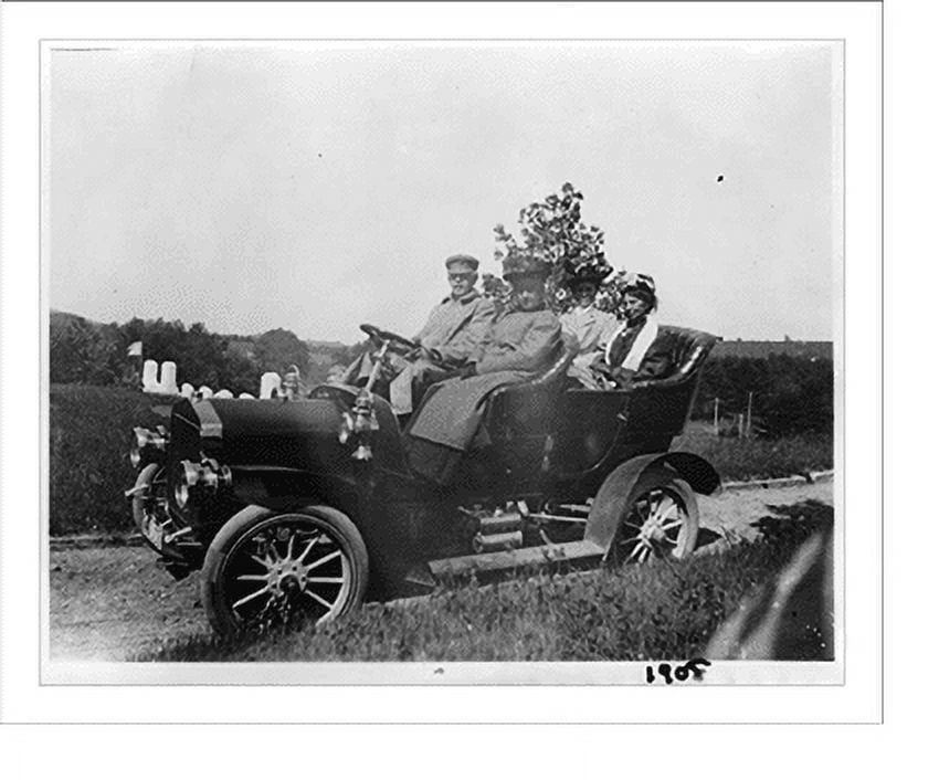 Historic Print, [Clara Barton, Mr. and Mrs. Clark, and Clara Barton ...
