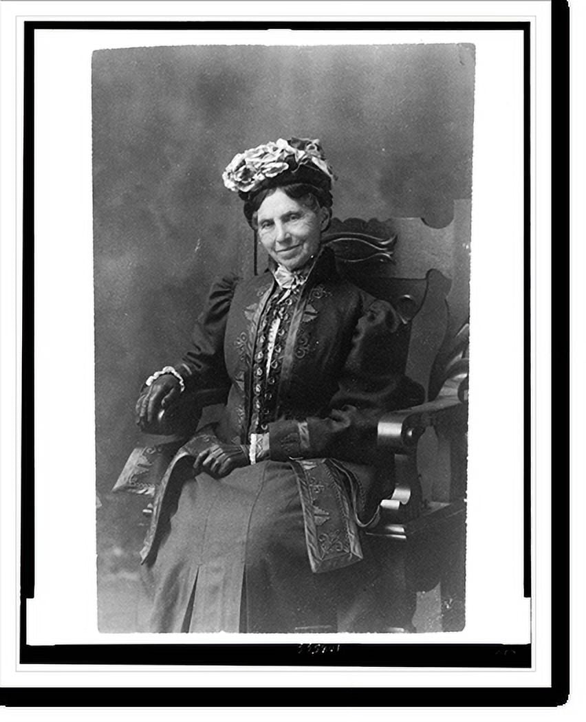 Historic Print, [Clara Barton, three-quarter length portrait, seated ...