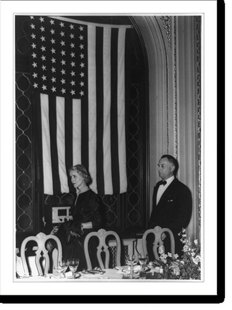 Historic Print, [Clare Boothe Luce, U.S. Ambassador to Italy, and Mr. H ...