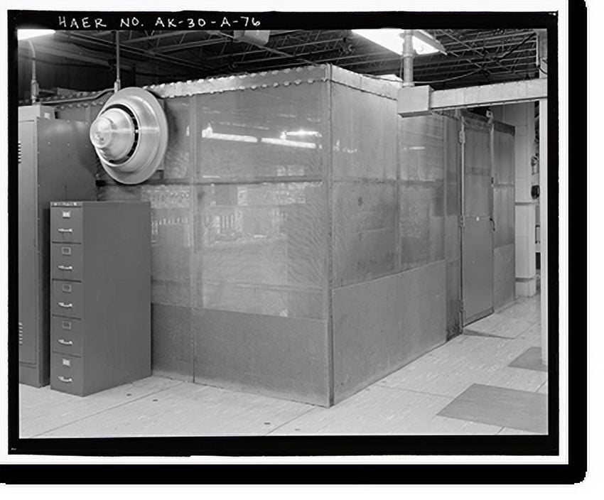 Historic Print, Clear Air Force Station, Ballistic Missile Early ...
