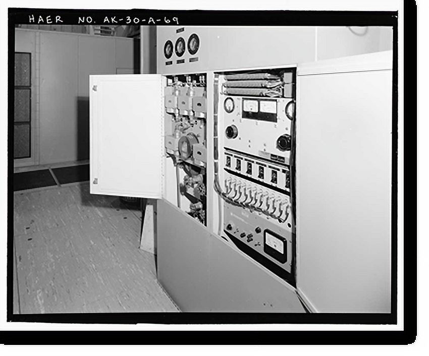 Historic Print, Clear Air Force Station, Ballistic Missile Early ...