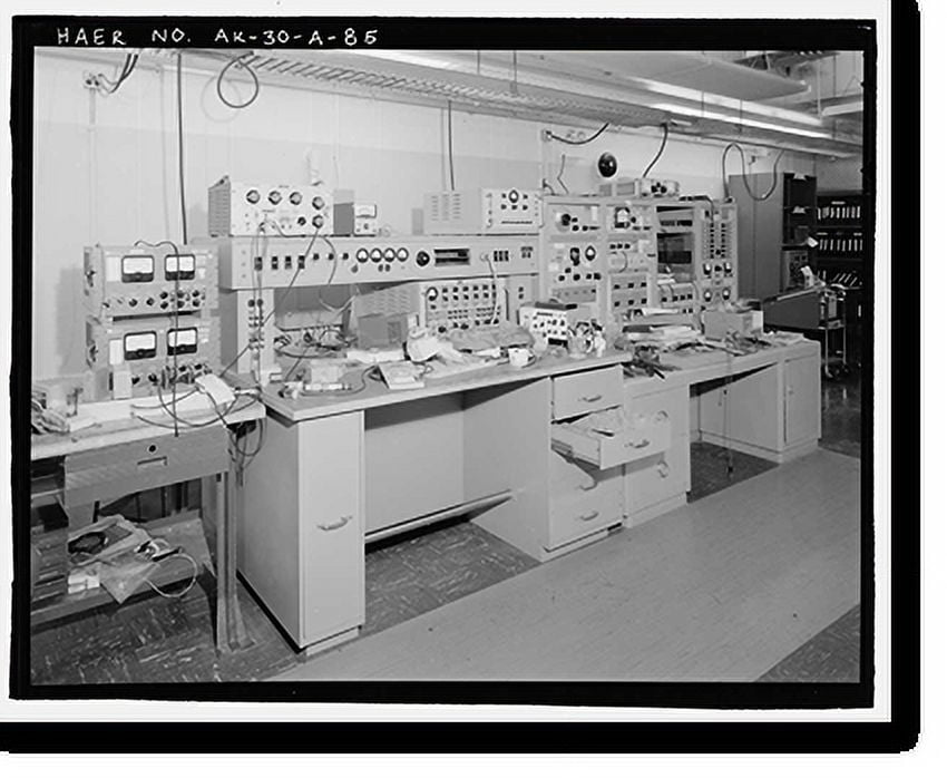 Historic Print, Clear Air Force Station, Ballistic Missile Early ...