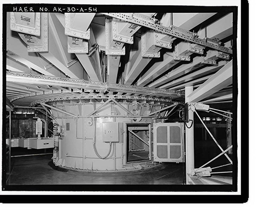 Historic Print, Clear Air Force Station, Ballistic Missile Early ...
