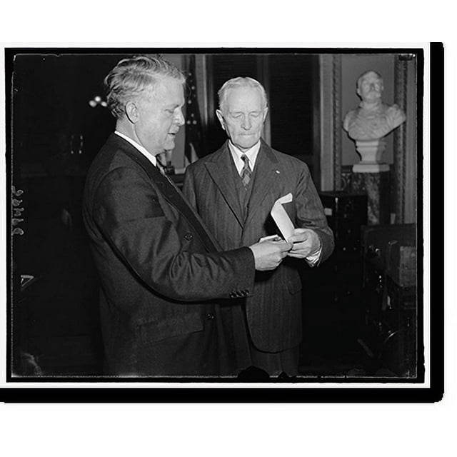 Historic Print, Col. John Thomas Taylor and Gen. Pershing - 2, 16" x 20 ...