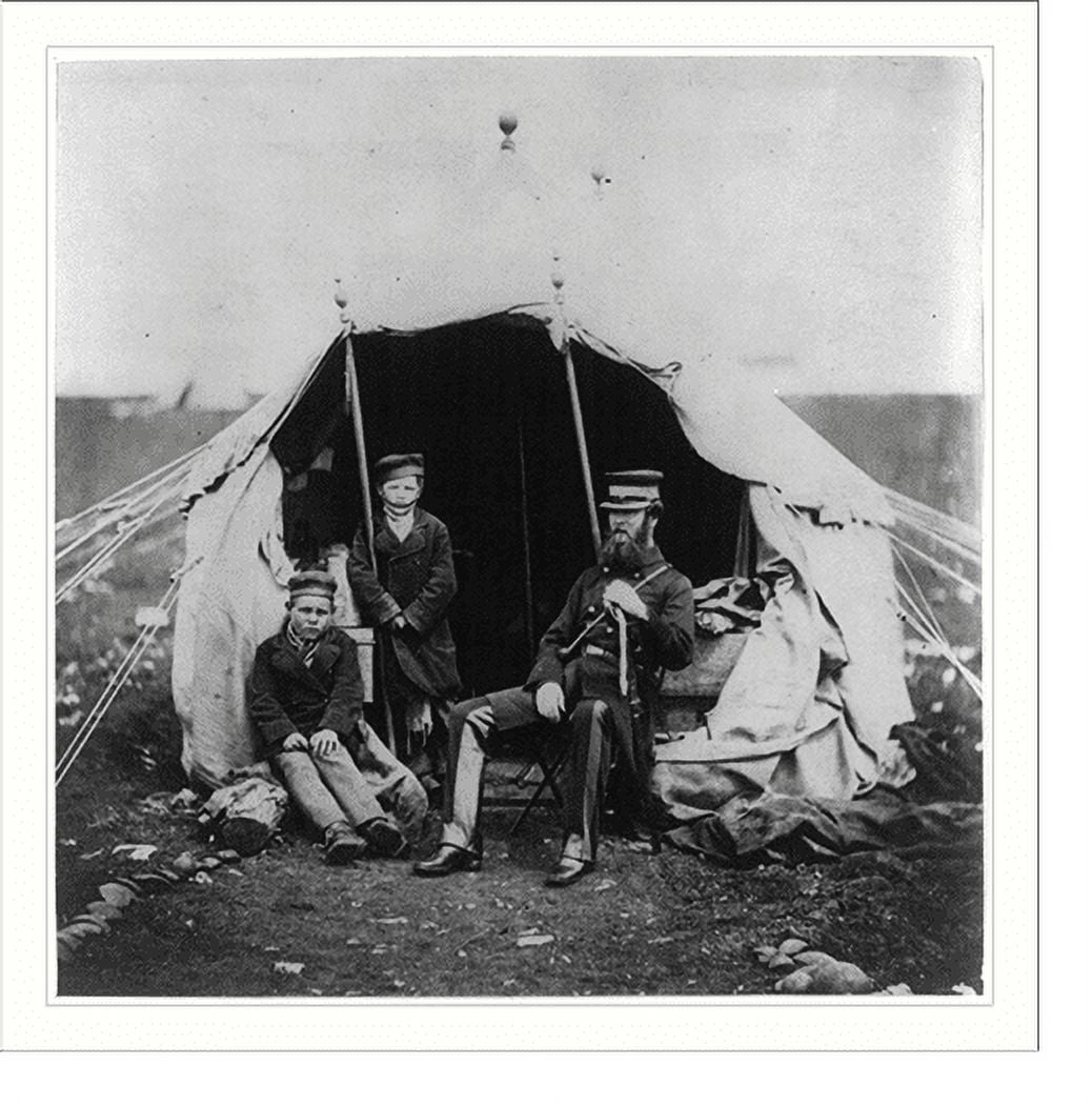 Historic Print, Colonel Brownrigg and the captured Russian ...