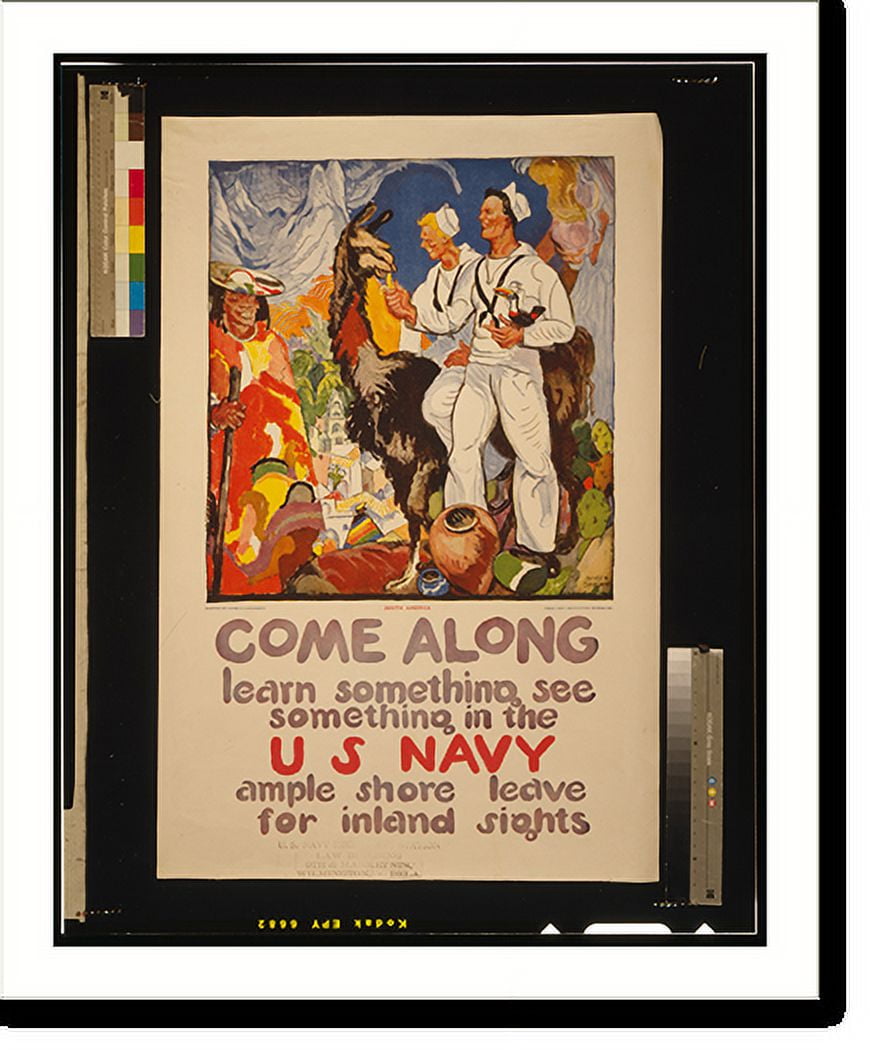 Historic Print, Come along - learn something, see something in the U.S ...
