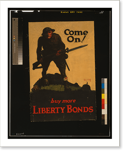 Historic Print, Come on! Buy more Liberty Bonds.Walter Whitehead 1918 ...