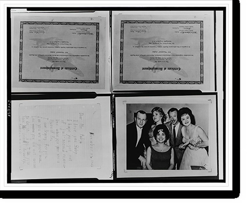 Historic Print, [Composite photograph consisting of two photographs of ...