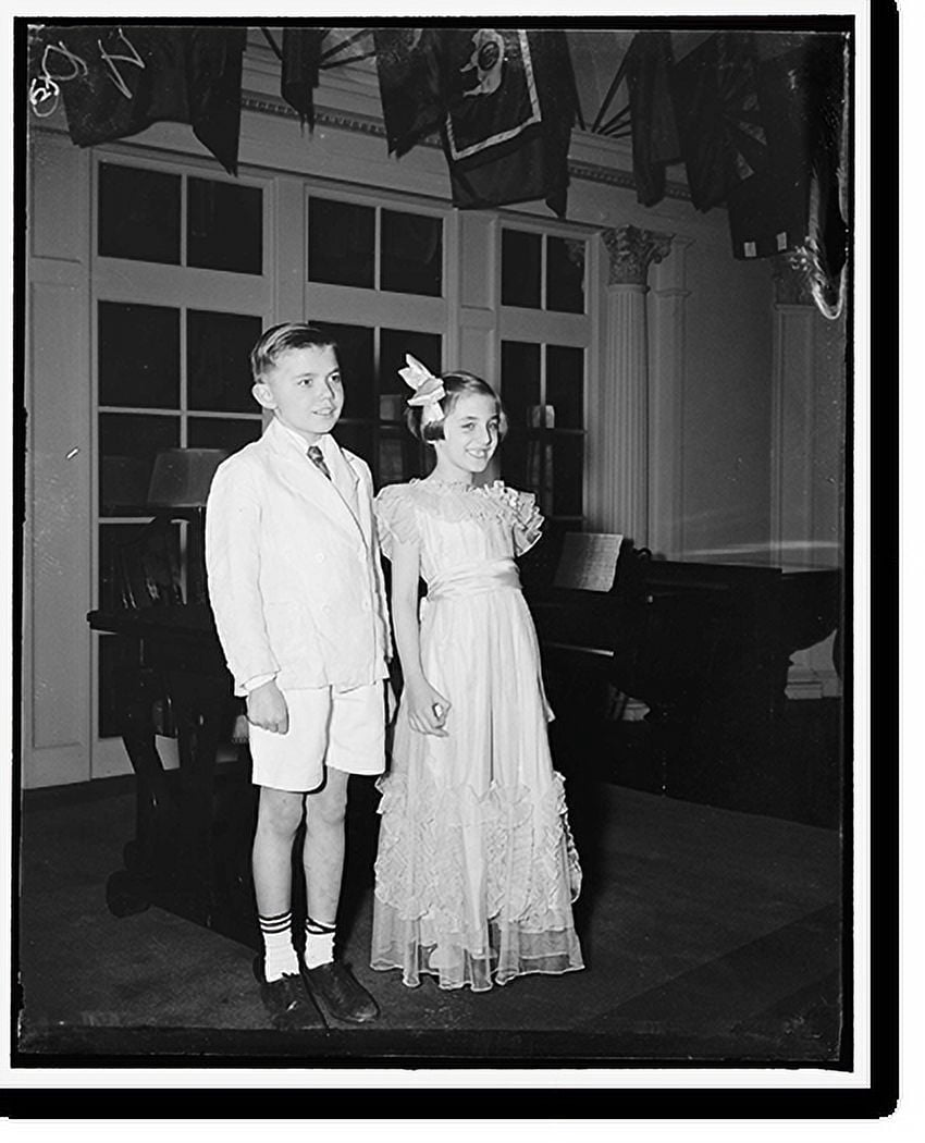 Historic Print, Congressional children broadcast. Cong. Kids, NBC, 4/16 ...