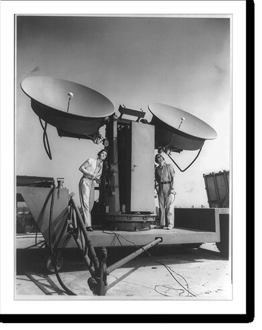 Historic Print, [Continuous wave Doppler velocity radar unit, which ...