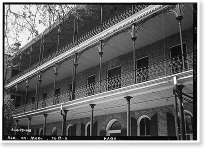 Historic Print, Convent of the Visitation, Section B, Spring Hill ...