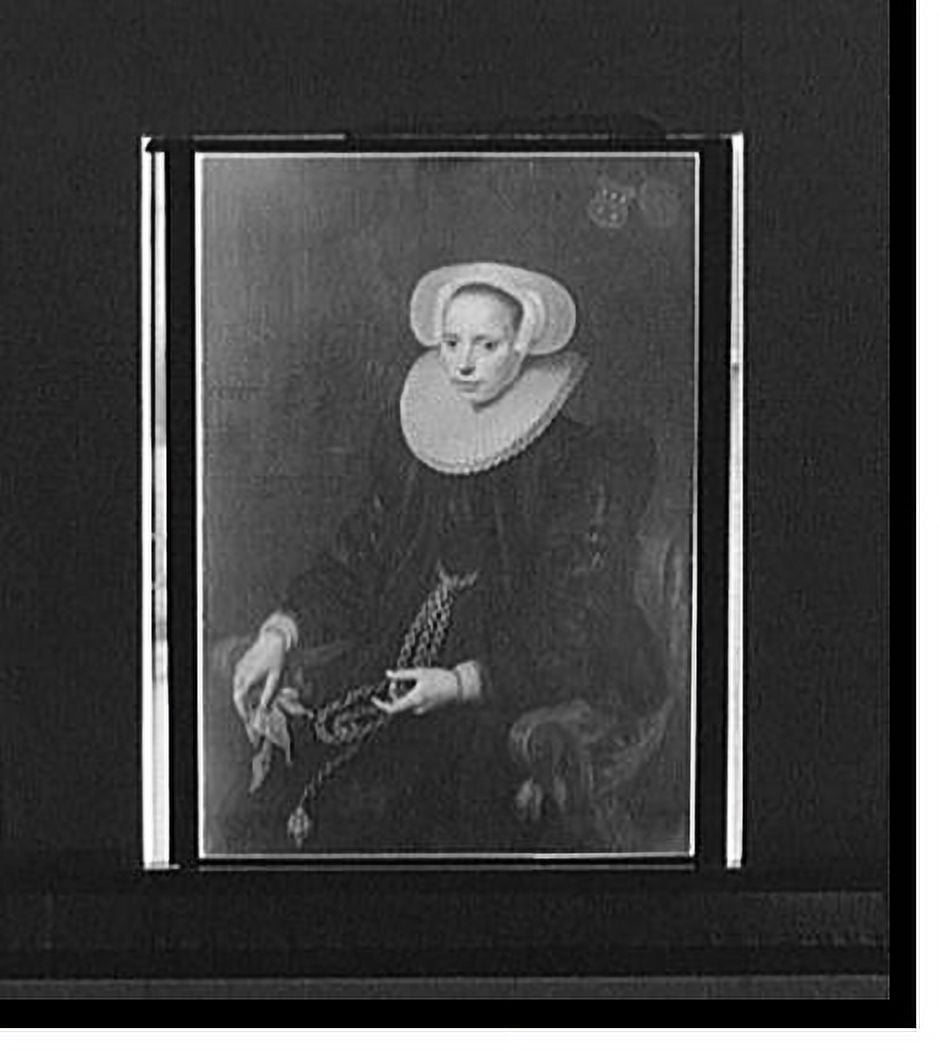 Historic Print, [Cornelia Bruinzeels, seated, three-quarter length ...