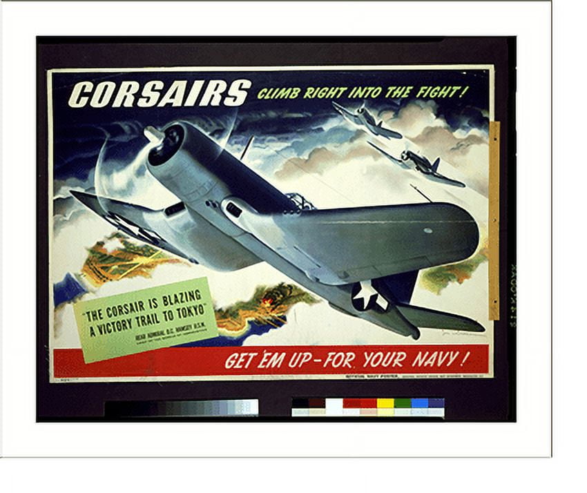 Historic Print, Corsairs climb right into the fight! Get 'em up - for ...