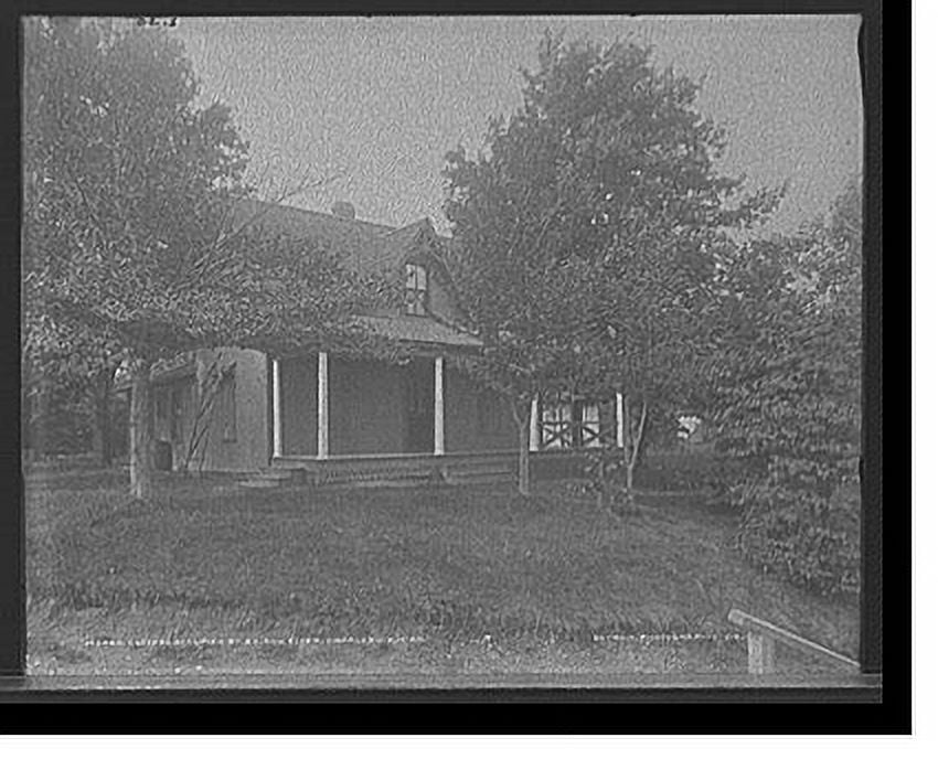 Historic Print, Cottage occupied by Ex-Gov. Fifer, Charlevoix, Mich ...