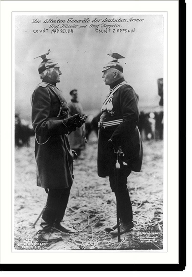 Historic Print, [Count Gottlieb von Haeseler, 1836-1919, full-length portrait, standing, with ...