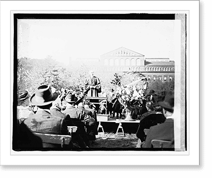 Historic Print, Court House dedication - 3, 16" x 20" - Walmart.com
