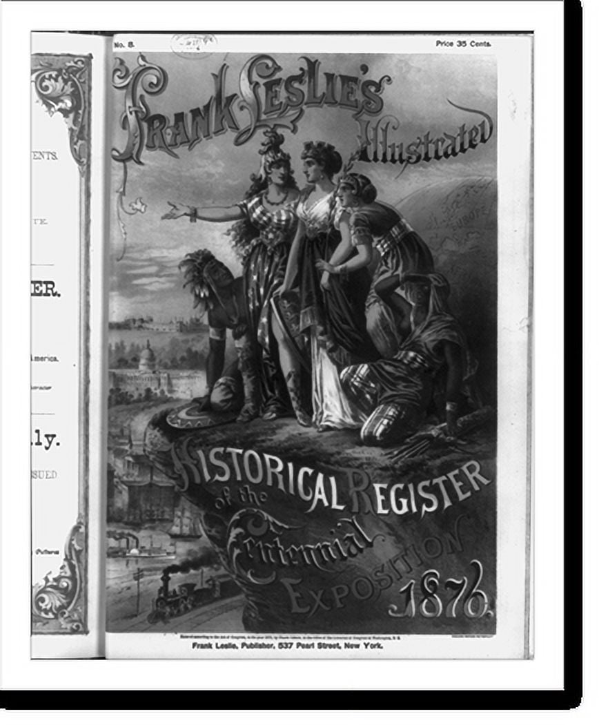 Historic Print, [Cover of Frank Leslie's Illustrated Historical ...