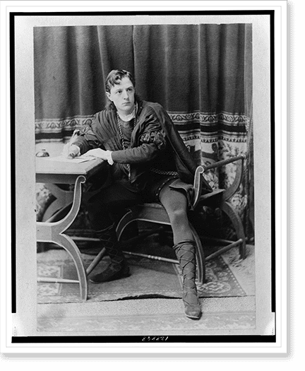 Historic Print, [Creston Clarke, full-length portrait, facing slightly ...