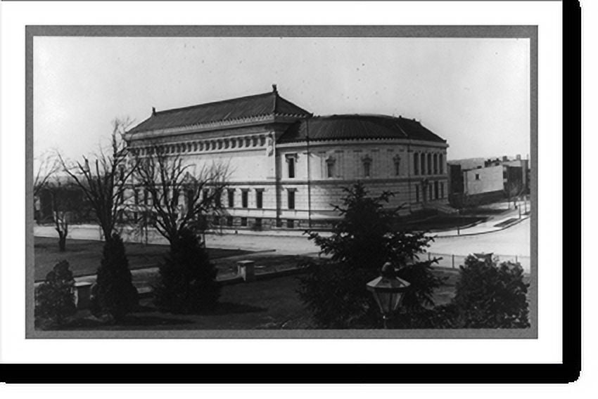 Historic Print, [D.C.. Washington. Corcoran Gallery of Art from Executive office building], 16 ...