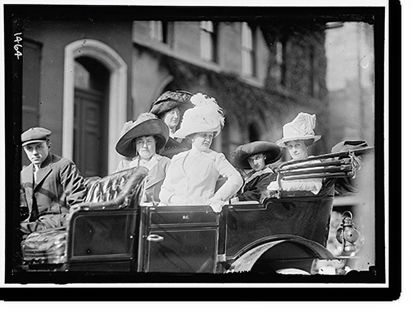 Historic Print, DEMOCRATIC NATIONAL CONVENTION. MRS. NORMAN E. MACK ...