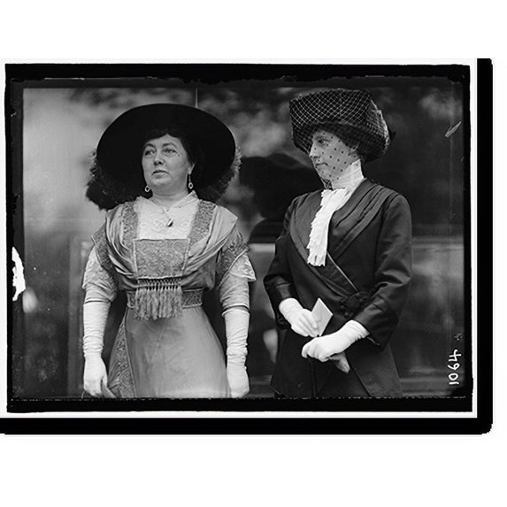 Historic Print, DOLLY MADISON BREAKFAST. MRS. NORMAN E. MACK, MISS ...