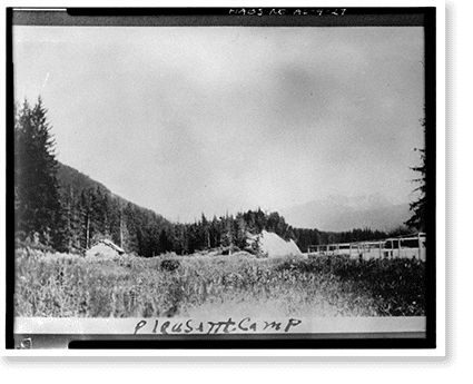 Historic Print, Dalton Trail Post, Mile 40, Haines Highway, Haines ...