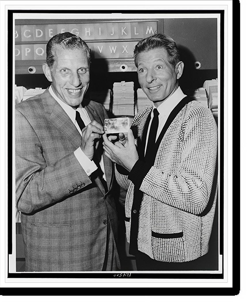 Historic Print, Danny Kaye presented with lifetime honorary credit card ...