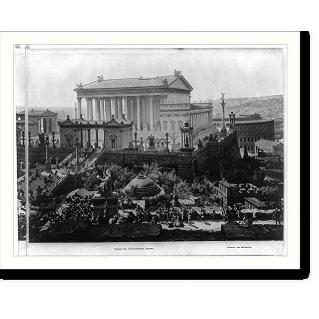 Historic Print, Das alte Rom mit dem Triumphzuge Kaiser Constantin's im ...