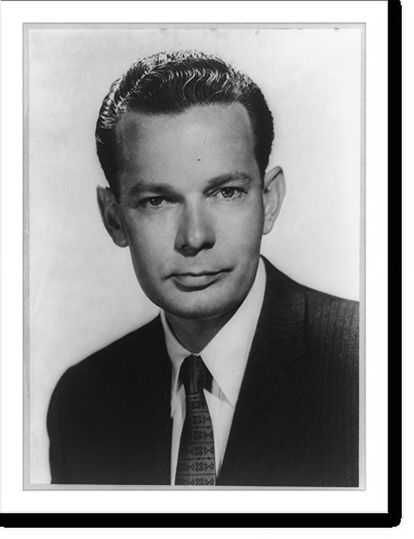 Historic Print, [David Brinkley, news commentator, head-and-shoulders ...
