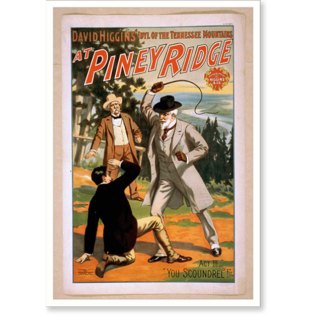 Historic Print, David Higgins idyl of the Tennessee mountains At Piney ...