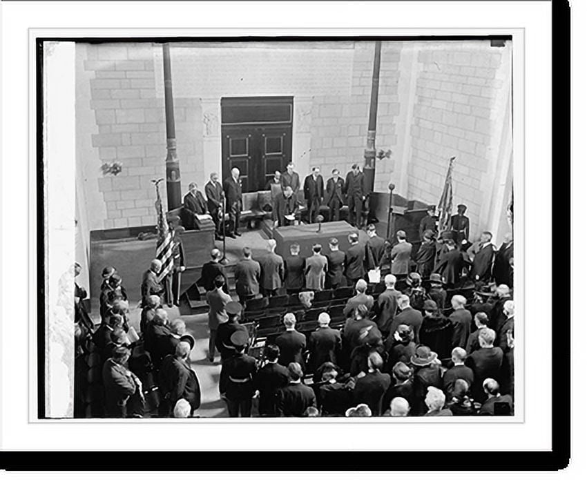 Historic Print, [Dedication Nat Academy Science & Research Council 306 ...