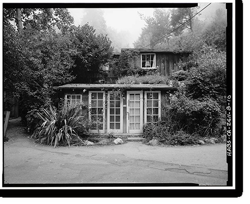 Historic Print, Deetjen's Big Sur Inn, Hayloft Building, East Side of ...