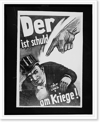 Historic Print, Der ist Schuld am Kriege!.Mjölnir. - 2, 18" x 24 ...